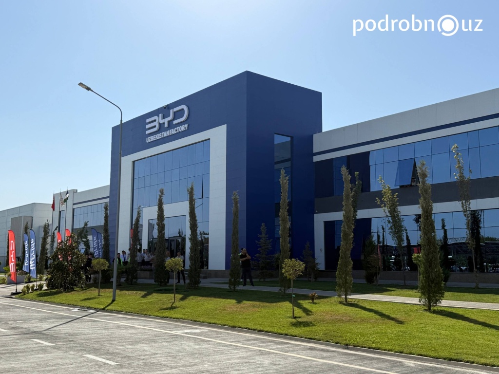 BYD Uzbekistan Factory. Как в Джизаке создают будущее узбекского ...