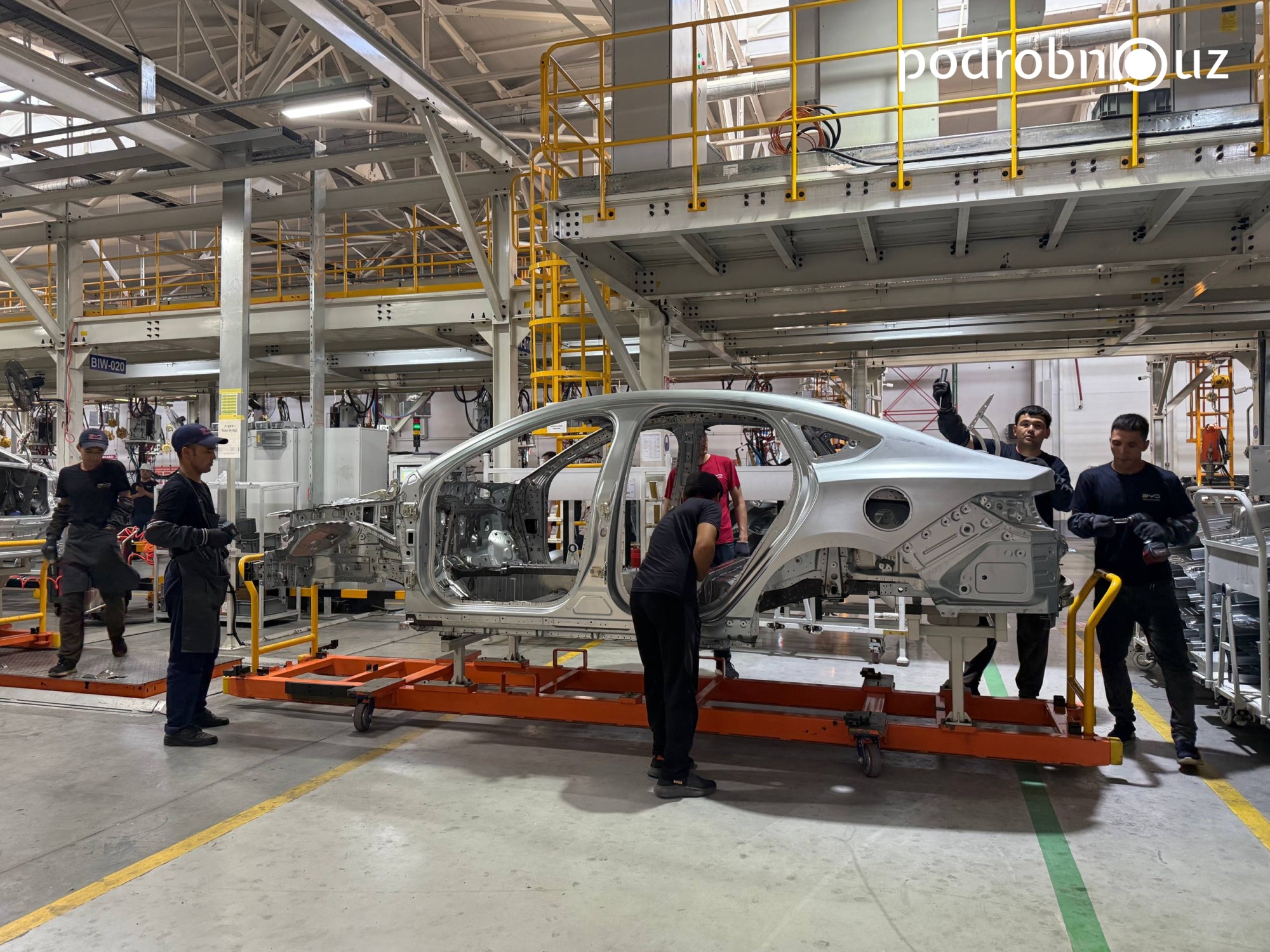 BYD Uzbekistan Factory. Как в Джизаке создают будущее узбекского ...