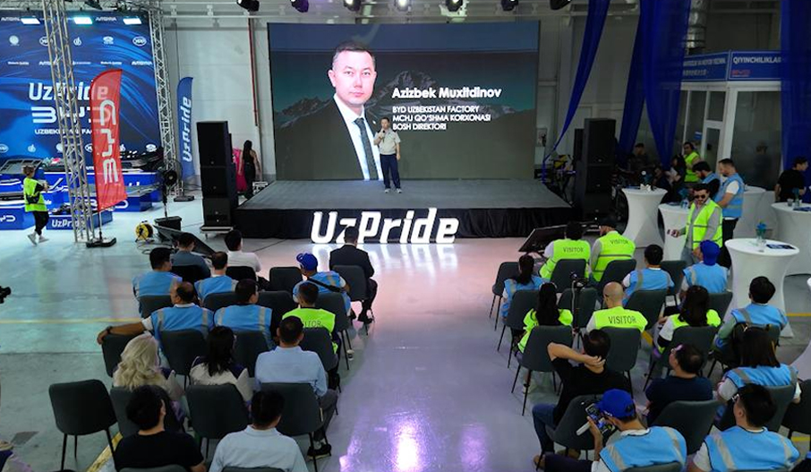 BYD Uzbekistan Factory. Как в Джизаке создают будущее узбекского ...
